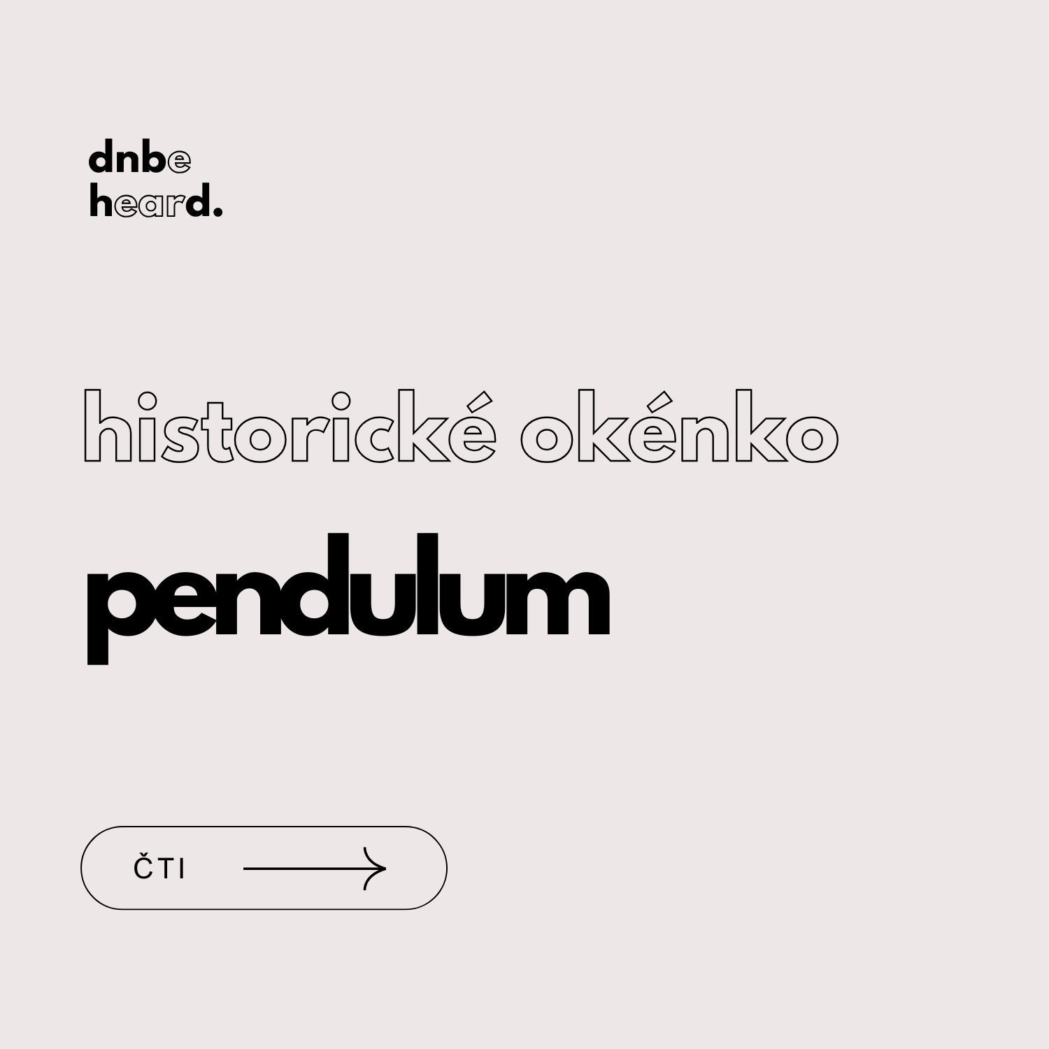 Historické drum & bass okénko: Pendulum — DNBe HearD